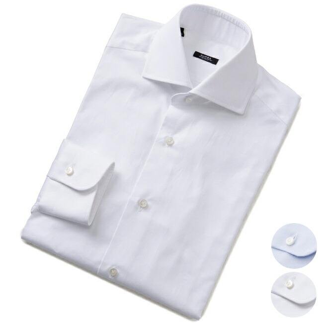 BARBA バルバ/BARBA シャツ アパレルag メンズBLACK LABEL/通年 セミワイドカラー ドレスシャツ I1U13P ...