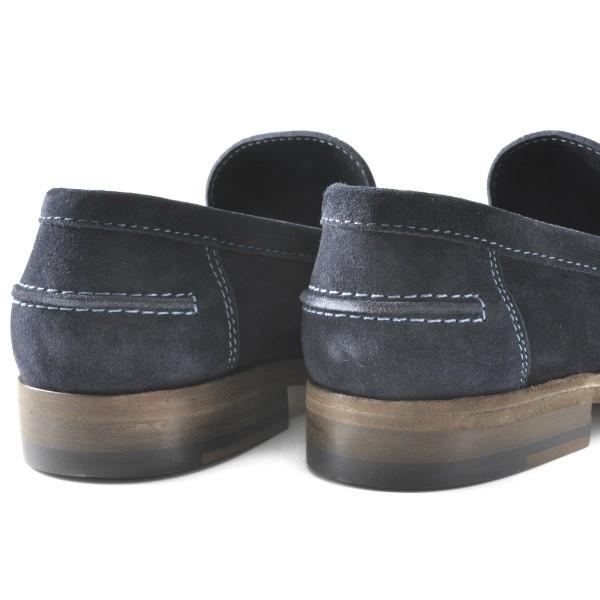 パラブーツ/PARABOOT シューズ メンズ グレインレザー ローファー ネイビー 2018年春夏 GASSIN-1835-45MA ...