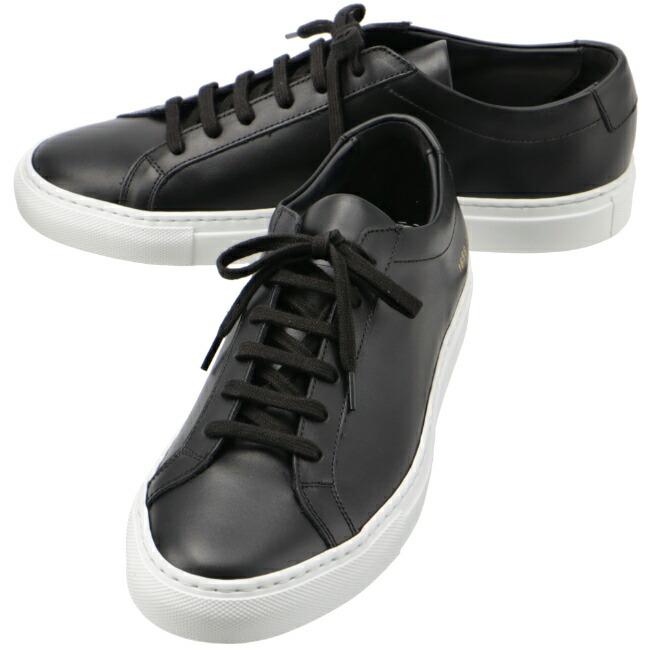 コモン プロジェクツ/COMMON PROJECTS ACHILLES LOW アキレス コモンプロジェクト スニーカー BLACK(7547 ...
