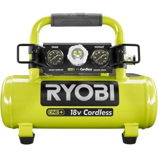 Ryobi 18-Volt ONE+ Cordless 1 Gal. Portable Air Compressor (Tool Only ...