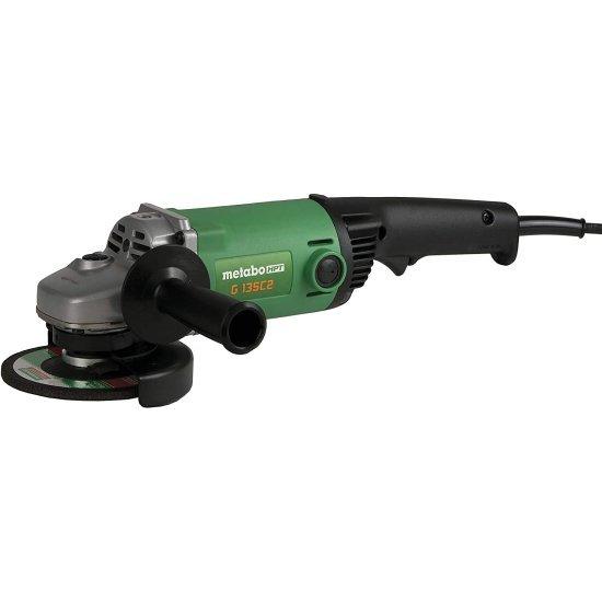 Metabo HPT Angle Grinder, 5-Inch, 11-Amp, Non-Locking Trigger Switch ...