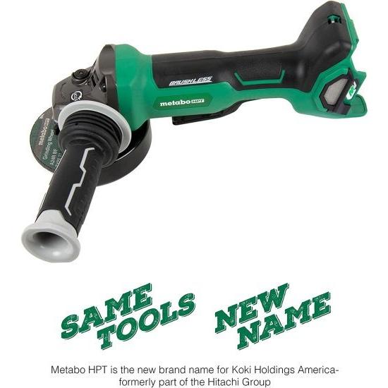 Metabo HPT 36V MultiVolt? Cordless 4-1/2-Inch Grinder | Tool Only - No ...