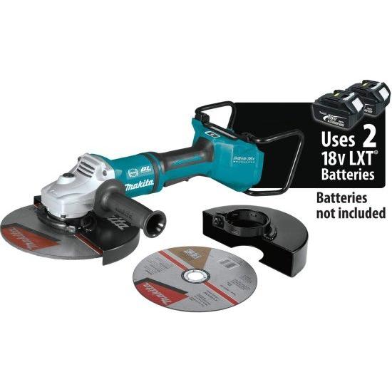 Makita マキタ XAG23ZU1 18V X2 LXT Lithium-Ion (36V) Brushless Cordless 9 ...