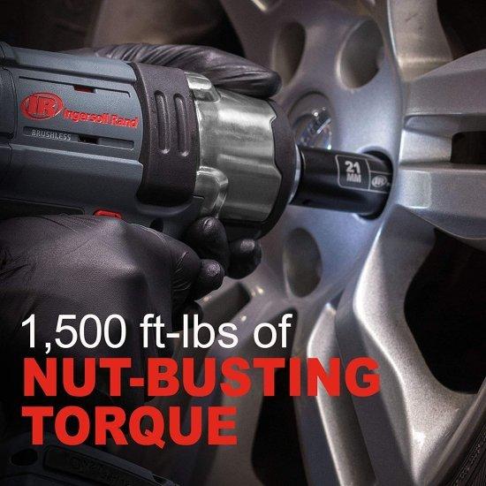 Ingersoll Rand W7152-K22 20V 1/2" Drive Cordless Impact Wrench 2 Battery Kit - High Torque, IQv ...