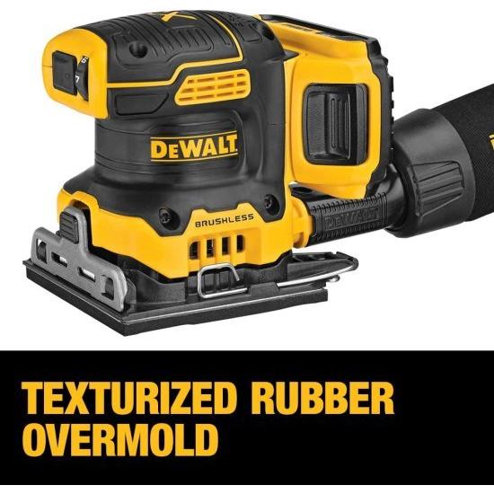 Dewalt デウォルト 20V MAX* XR Palm Sander, Sheet, Variable Speed, 5-Ah ...