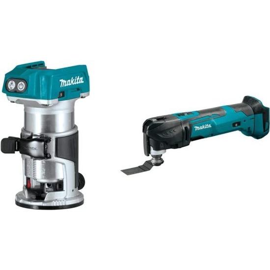 Makita マキタ XTR01Z 18V LXT Lithium-Ion Brushless Cordless Compact Router ...