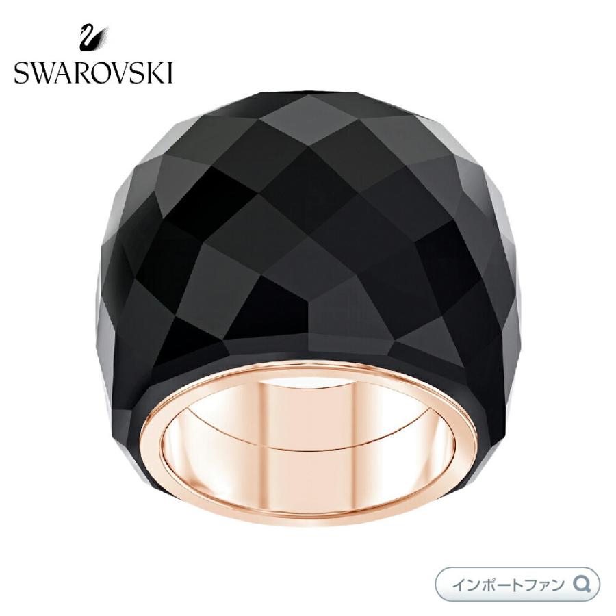SWAROVSKI スワロフスキー ニルヴァーナ リング 指輪 ブラック SWAROVSKI スワロフスキー ニルヴァーナ リング 指輪 ブラック