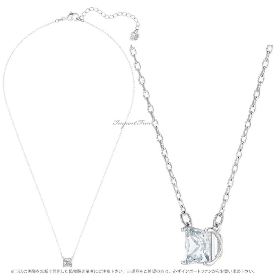 SWAROVSKI スワロフスキー アトラクト ネックレス ホワイト 5510696 Swarovski クリスマス ギフト : インポート ...