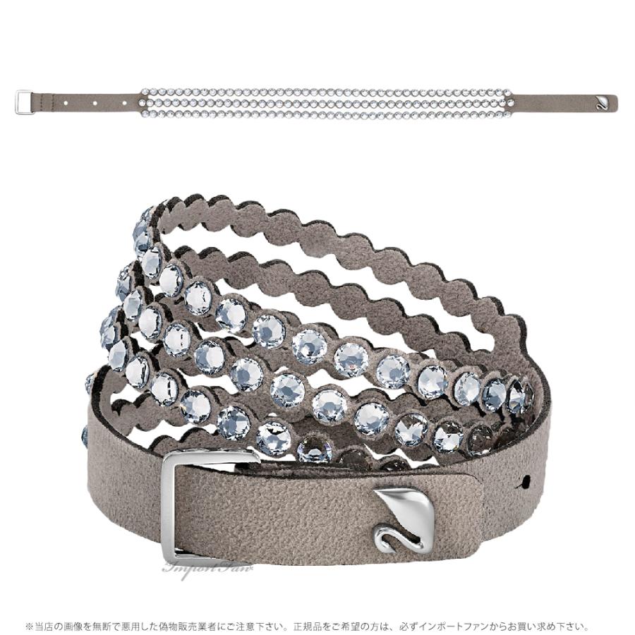 SWAROVSKI スワロフスキー パワーコレクション ブレスレット グレー 5511698 Swarovski : インポートファン ...