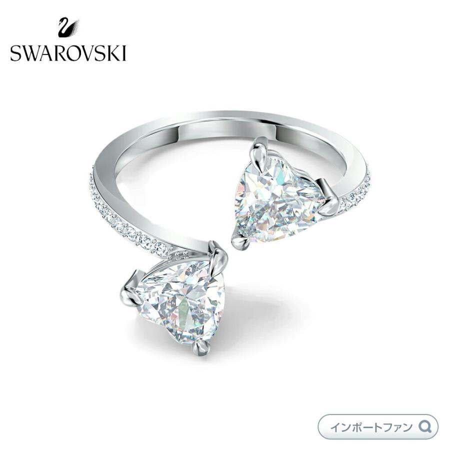 SWAROVSKI スワロフスキー アトラクト ソウル ハート リング 指輪 5535191 5512854 5535193 5535328 ...