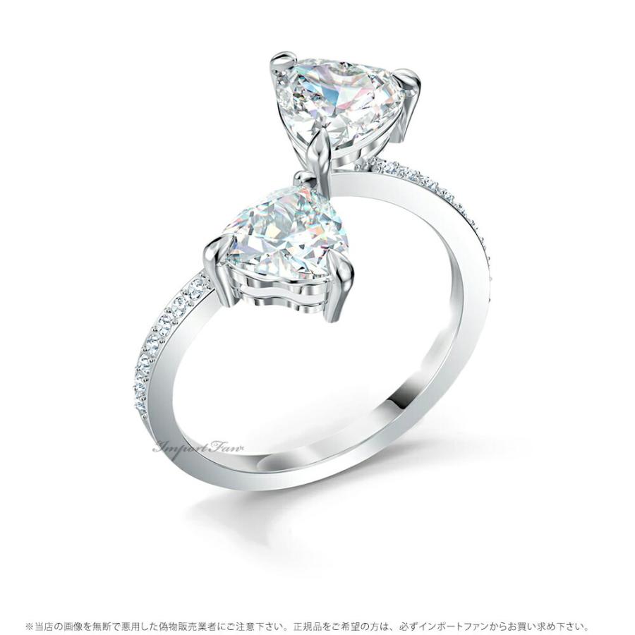 SWAROVSKI スワロフスキー アトラクト ソウル ハート リング 指輪 5535191 5512854 5535193 5535328 ...
