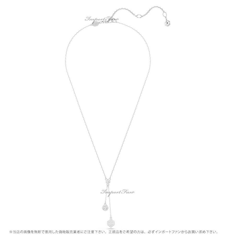 SWAROVSKI スワロフスキー デクステラ ペンダント ラウンドカット 球体とキューブ ホワイト 5693207 Swarovski ...