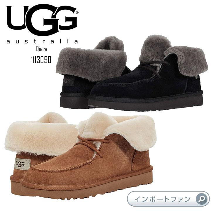 UGG Australia アグ レディース ディアラ シャーリング ブーティチャッカ ブーツ 1113090 Diara Genuine ...