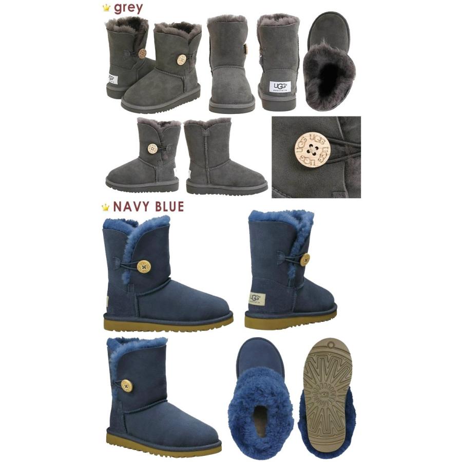 UGG Australia（アグオーストラリア） *UGG アグ 正規品 キッズ ベイリーボタン Bailey Button ムートンブーツ ...