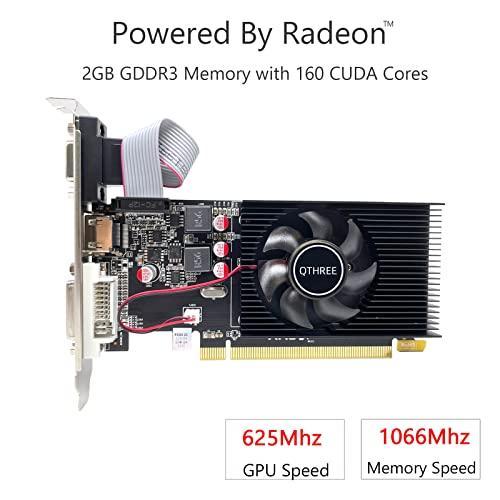 AMD Radeon R5 230 グラフィックスカード 2GB GDDR3 64ビット DVI HDMI VGA コンピューター GPU ...