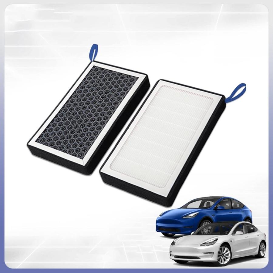 YHCDSEA Model 3 Model Y Air Filter HEPA with Activated Carbon, for ...