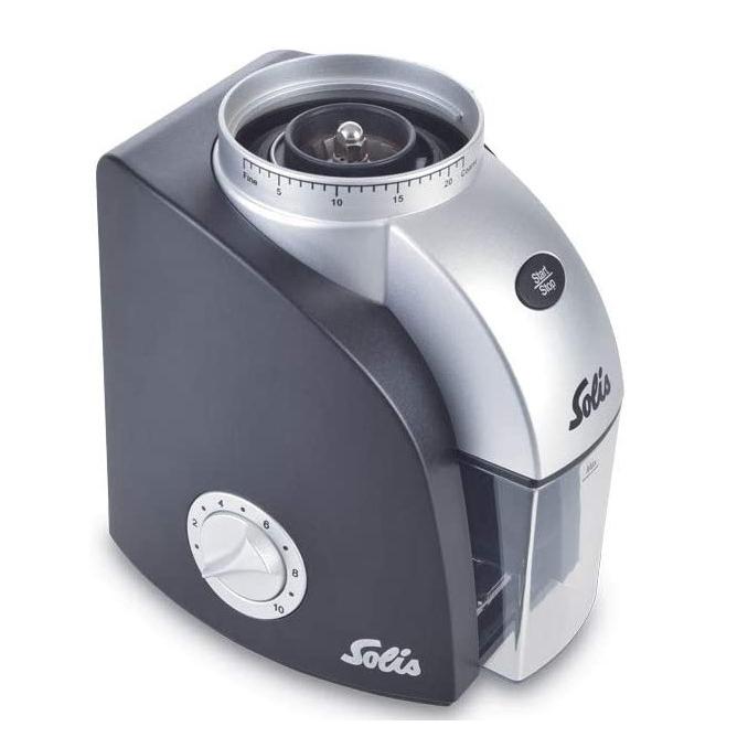 Solis ソリス (Solis) スカラプラス Scala Plus Coffee Grinder コーヒーグラインダー ブラックシルバー ...