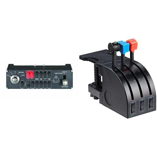 Logitech G Pro Flight Switch Panel ＆ G Pro Flight Throttle Quadrant ...