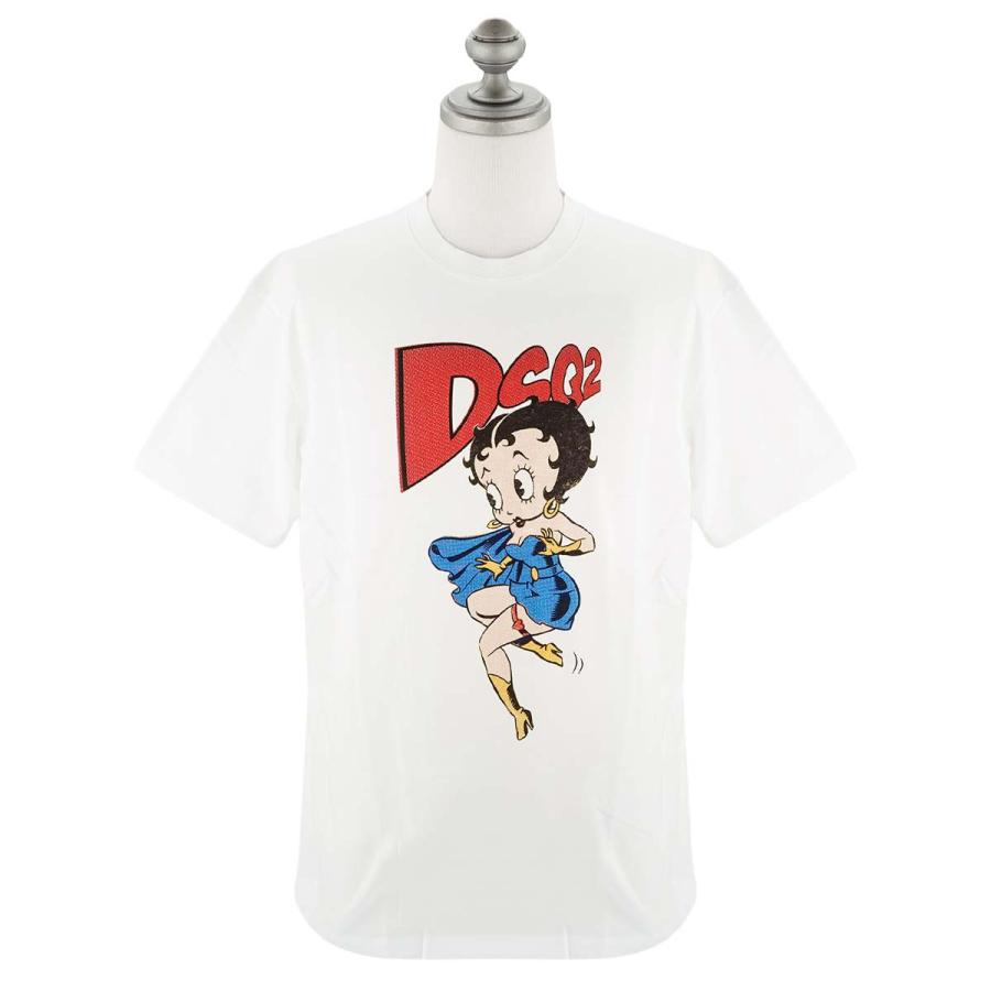 DSQUARED2 ディースクエアード 半袖Tシャツ S74GD1269 S23009 DSQUARED2 ディースクエアード 半袖Tシャツ S74GD1269 S23009