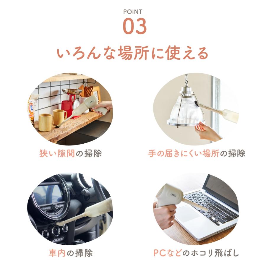 APIX INTERNATIONAL ブロワー ハンディクリーナー ハピカル 2WAYクリーナー ブロワー&クリーナー 充電式 アピックス AHR-606(IV) : インプリンクショップ ...