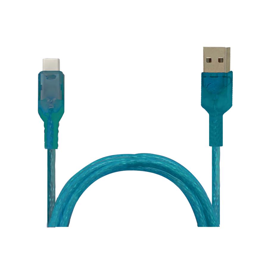 ケーブル Type-C Type-A USB クリアカラー 1m スケルトン 透明 PD対応 急速充電 データ転送 : インプリンクショップ・ヤフー店 - 通販 - Yahoo!ショッピング