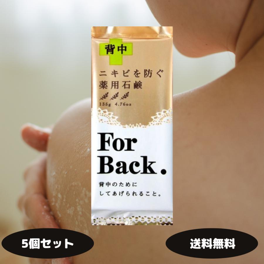 For Back. ペリカン石鹸 薬用石鹸 ForBack 135g 5セット 背中ニキビ 石けん : 生活のエッセンス - 通販 - Yahoo!ショッピング