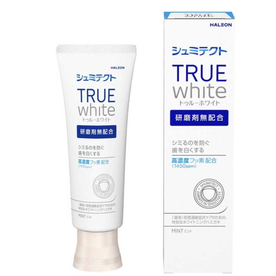 薬用シュミテクト シュミテクト ホワイトニング 歯磨き粉 トゥルーホワイト 1450ppm 80g 6セット : 生活のエッセンス - 通販 - Yahoo!ショッピング