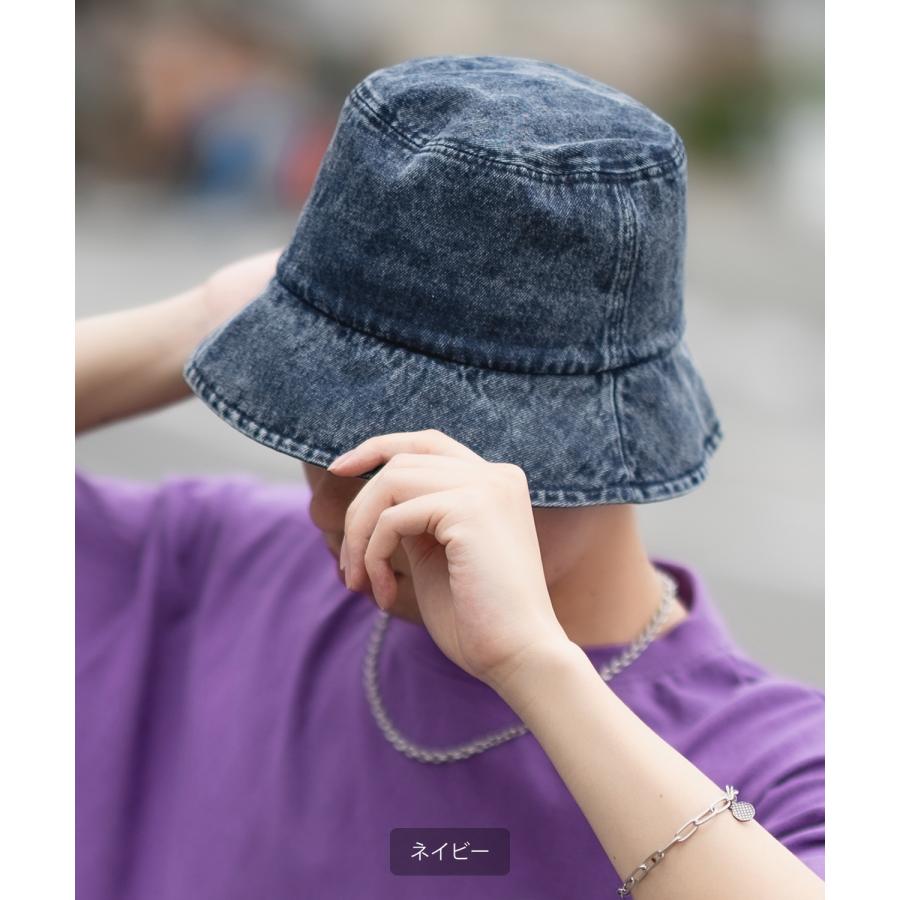 improves ハット メンズ コットン デニム バケットハット 帽子 セレクト アメカジ カジュアル 古着MIX スケーター ストリート 韓国ファッション : improves インプロー ...