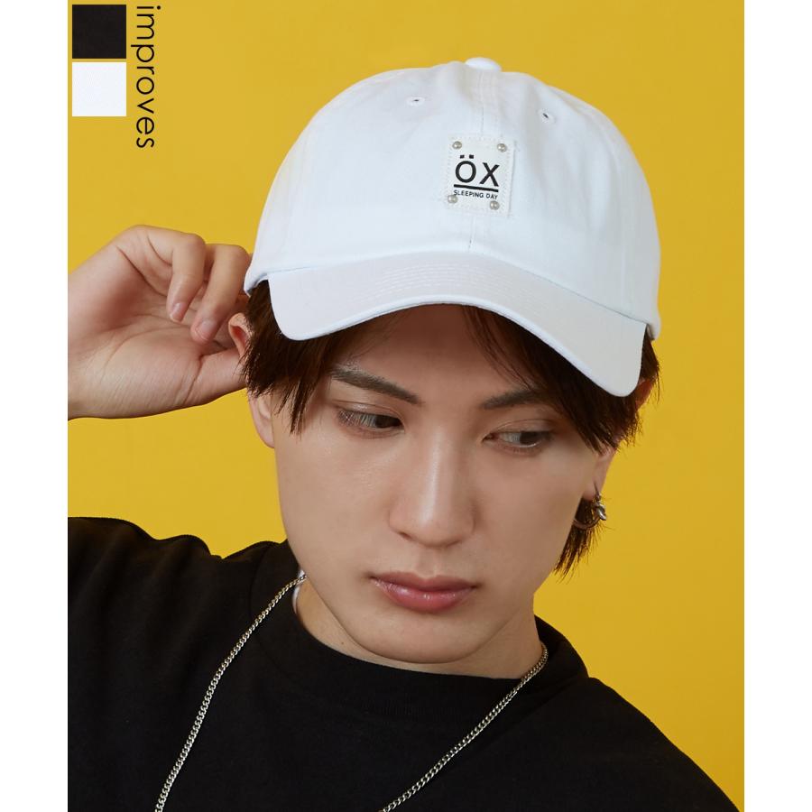 improves キャップ メンズ 帽子 刺しゅう ベースボール New York ロゴ ローキャップ スケーター ストリート アメカジ カジュアル 韓国ストリート Y2K ...