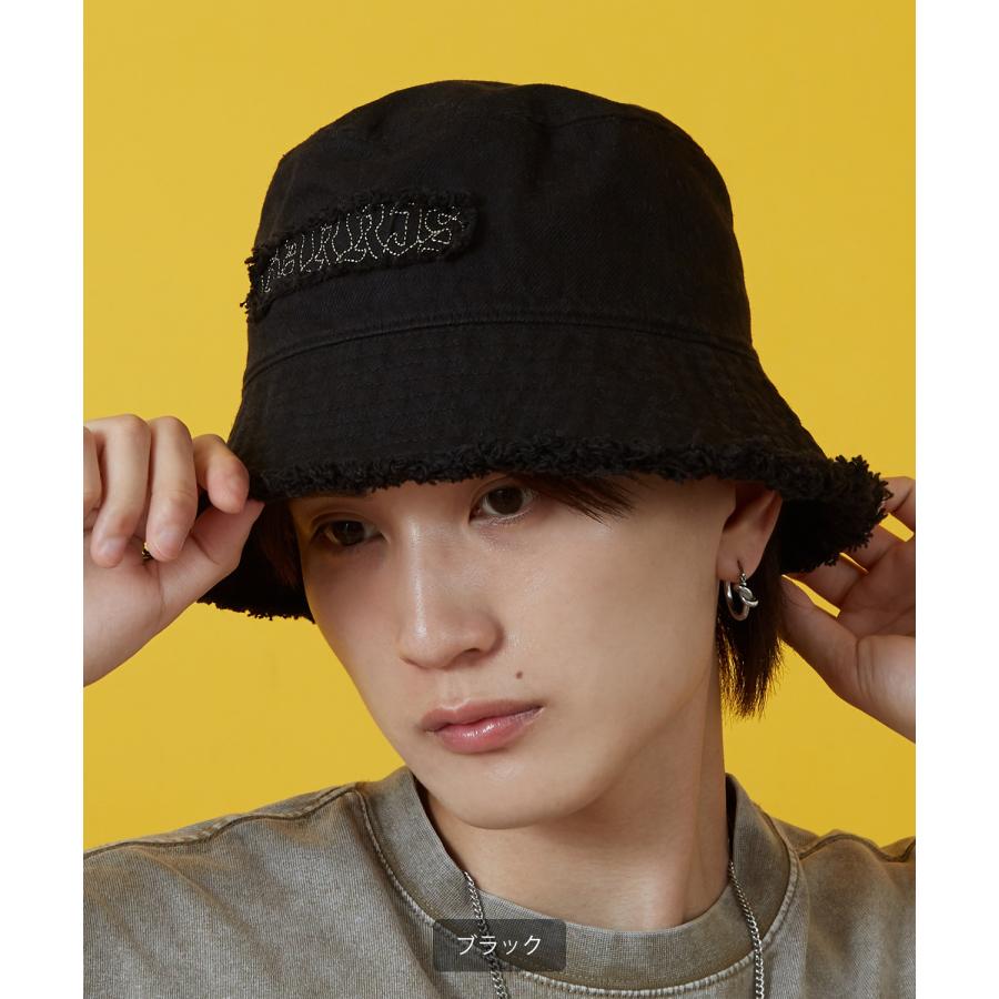 improves ハット メンズ レディース ダメージ フリンジ ロゴ ストリート スケーター アメカジ 古着MIX 韓国ファッション Y2K : improves インプローブス - 通販 ...