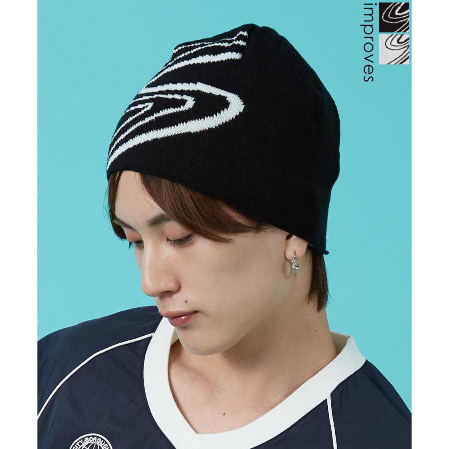 improves キャップ メンズ レディース ビーニー ニット 帽子 アクリル ストリート スケーター アメカジ 古着MIX 韓国ファッション : improves インプローブス - 通販 ...