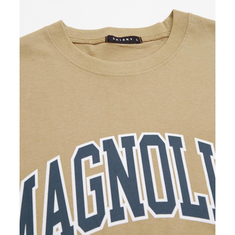 improves Tシャツ メンズ 長袖 ロンT カットソー カレッジロゴ プリント レギュラーサイズ ベーシック 古着MIX アメカジ ストリート カジュアル 韓国ファッション ...