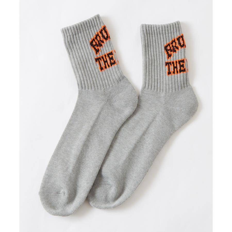 FRUIT OF THE LOOM ソックス メンズ LOOM/フルーツオブザルーム 3足セット カレッジロゴ カラーソックス スニーカーソックス 靴下 くつした : improves インプ ...