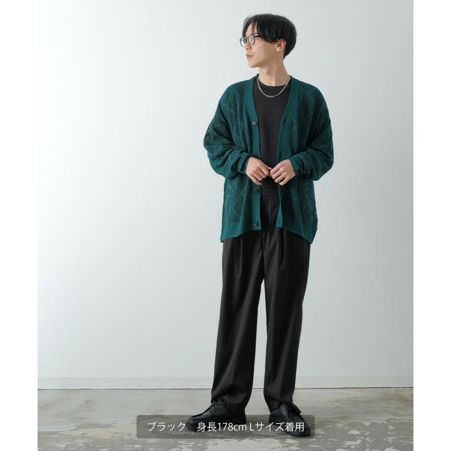 スラックス メンズ NULL ヌル グルカパンツ タックパンツ イージーパンツ ワイドパンツ ゆったり カジュアル シンプル ノームコア ナチュラル モード 韓国 :50414 ...