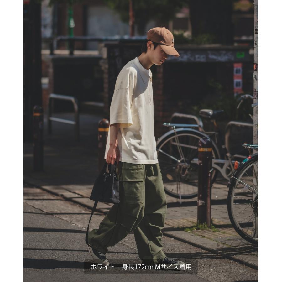 improves ポロシャツ メンズ NULL ヌル ニット ハーフジップ ZIP シャツ 半袖 無地 ビッグサイズ オーバーサイズ シンプル ベーシック 古着MIX ストリート スケーター ...