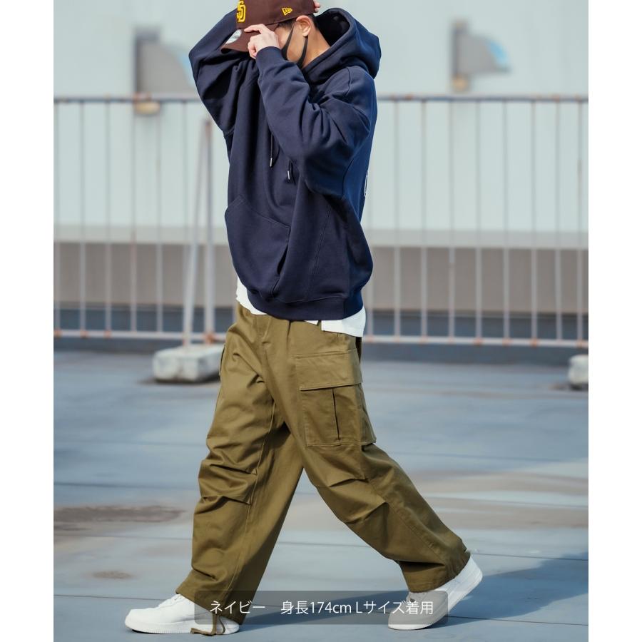 improves パーカー メンズ SIDEWAY STANCE サイドウェイスタンス オリジナルプリント グラフィック スウェット スエット バックプリント クマ オーバーサイズ ...