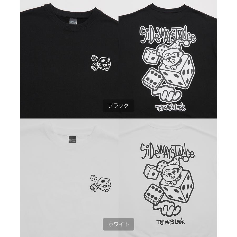 トレーナー メンズ SIDEWAY STANCE サイドウェイスタンス オリジナルプリント グラフィック スウェット ダイス サイコロ オーバーサイズ アメカジ カジュアル :70170 ...