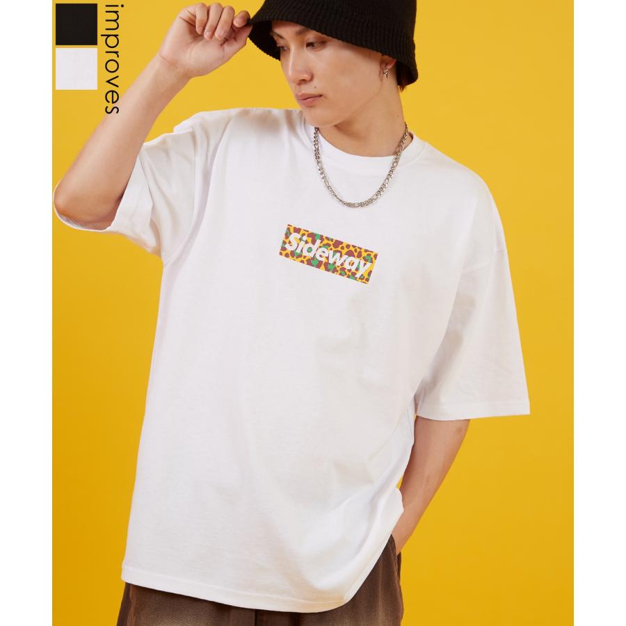 improves Tシャツ メンズ SIDEWAY STANCE サイドウェイスタンス 半袖 カットソー アニマル グラフィック アメカジ カジュアル Y2K ストリー 夏 韓国ファッション ...