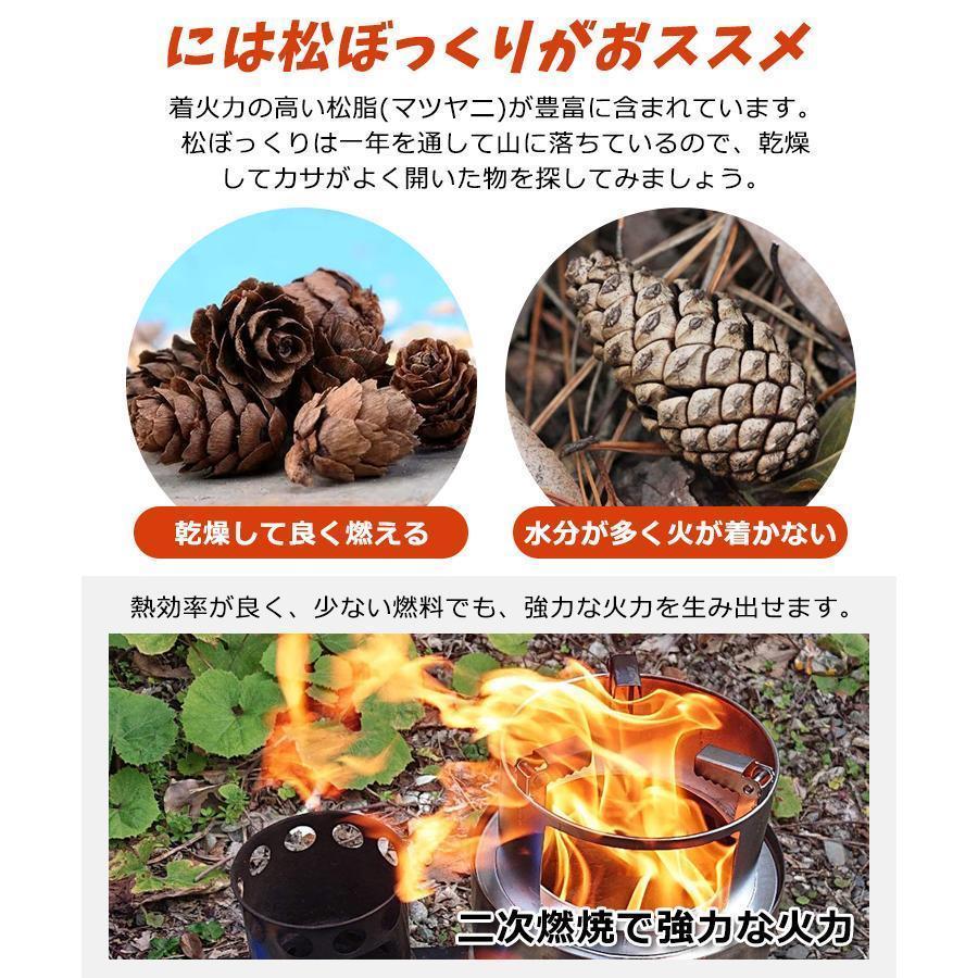 ウッドストーブ 大型 キャンプストーブ 焚火台 約φ19×h30cm ストーブ 軽量 コンパクト 二次燃焼 持ち運び便利 ステンレス 五徳 熱効率 シルバー : p210547702f99 ...