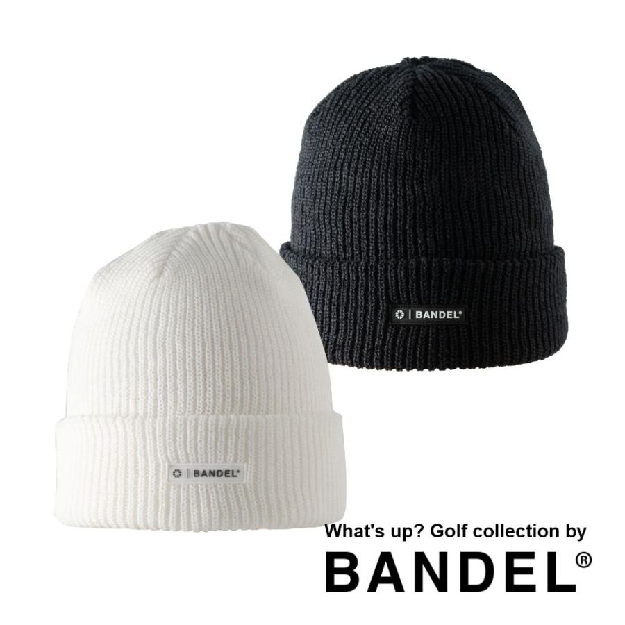 BANDEL バンデル ビーニー ニット帽 ブラック ホワイト 黒 白 シリコンワッペン BANDEL LOGO BEANIE BG-LGBN : banbglgbn : INSTORE イン ...