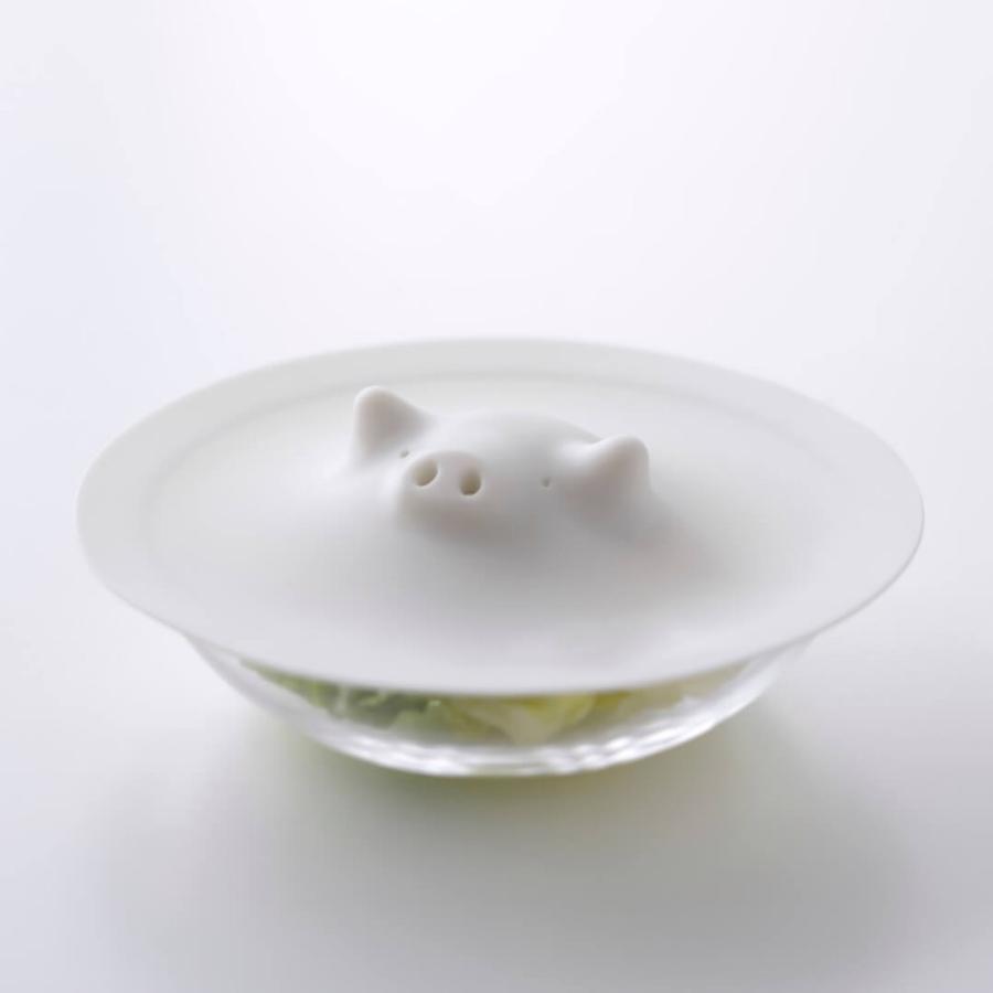 marna（マーナ） ブタの落としぶた 21.5cm 食洗機対応 電子レンジ対応 シリコン 爆買 母の日 : INSTORE インストア ...