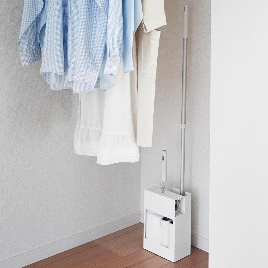 山崎実業 掃除用品収納スタンド プレート plate 2515 :plate2515-wh-F:INSTORE インストア - 通販 - Yahoo!ショッピング