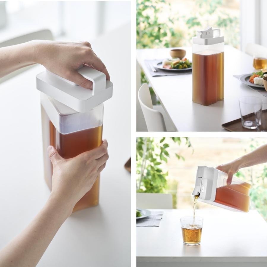 tower 山崎実業 倒して置けてそのまま注げる冷水筒 タワー 2.2L 10029 10030 : INSTORE インストア - 通販 - Yahoo!ショッピング