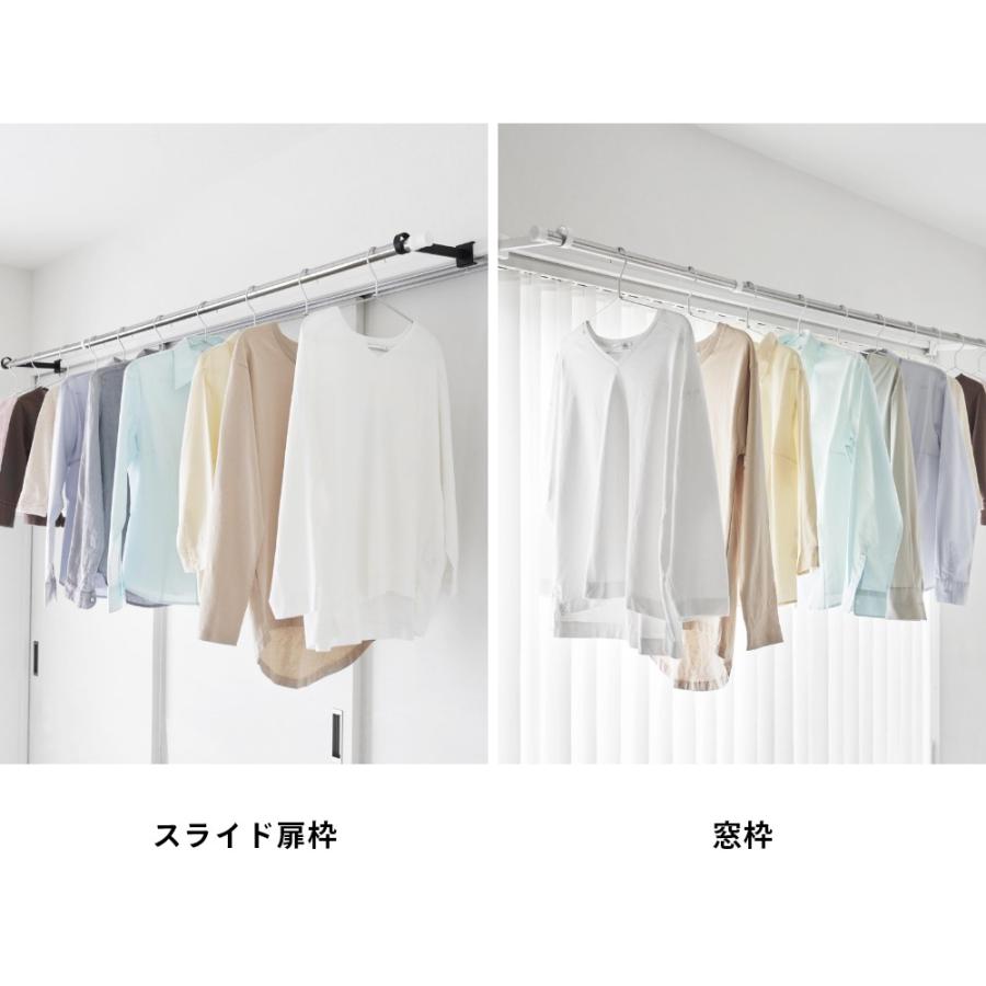 tower 山崎実業 鴨居室内物干しポールホルダー タワー 奥行ワイド 1586 1587 : INSTORE インストア - 通販 - Yahoo!ショッピング
