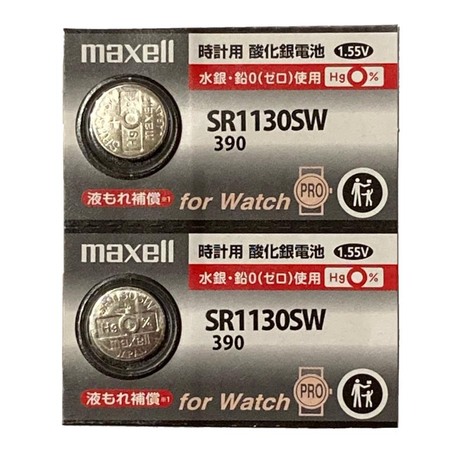 安心の日本仕様 maxell SR1130SW 390 酸化銀電池2個セット : Incanti Tree - 通販 - Yahoo!ショッピング