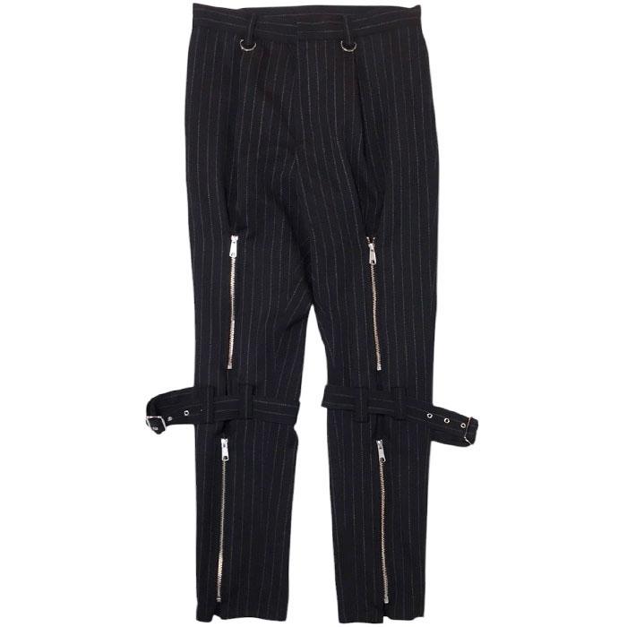 コンダクター el conductorH WOOL FRONT ZIP BONDAGE TROUSERS コンダクター el conductorH WOOL FRONT ZIP BONDAGE TROUSERS