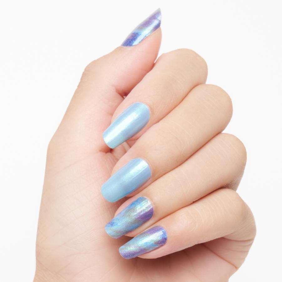 ネイルシール フット 貼るだけ 簡単 インココ メタリック マニキュア ブルー 貼る ネイル ペディキュア セルフ 簡単 貼るだけ 足 キラキラ : fds698 : INCOCO(インココ ...