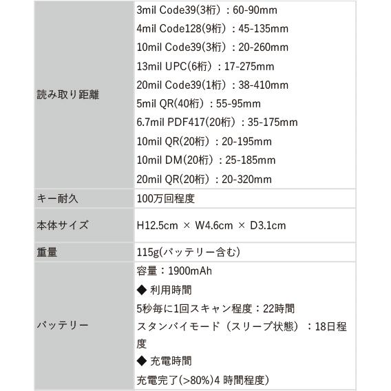 MD202 2次元バーコードデータコレクター（USB接続タイプ）| MD9 : インカムショップ - 通販 - Yahoo!ショッピング