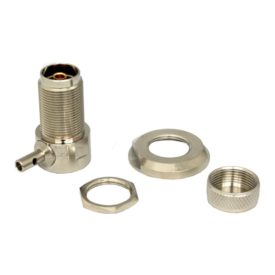 M-1.5DL(P) 丸 MJ-L型同軸コネクター モービル基台用（処理Ni） : インカムプロ - 通販 - Yahoo!ショッピング