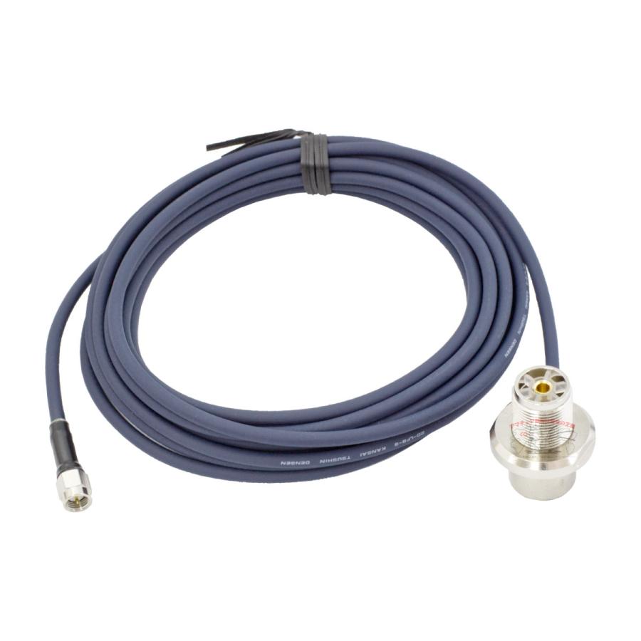 第一電波工業 2D5SR ダイヤモンド 車載用同軸ケーブル 2D-LFB-S 5m MLJ-SMAP : インカムプロ - 通販 - Yahoo!ショッピング